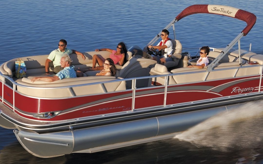 pontoon-large - Blue Water Power Boat Rentals